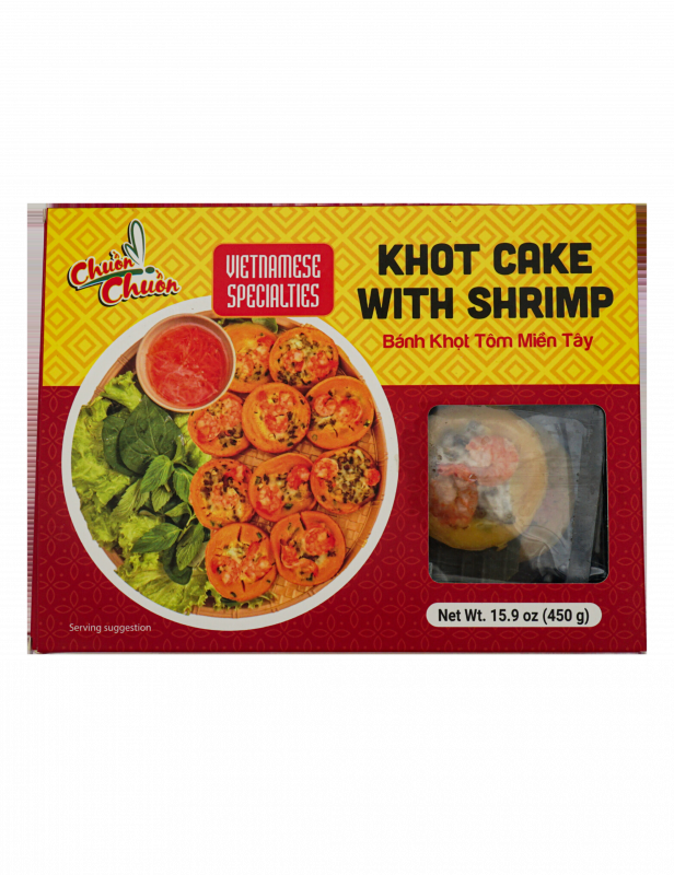 Khot Cake With Shrimp // Bánh Khọt Tôm Miền Tây - Chuon Chuon Eats